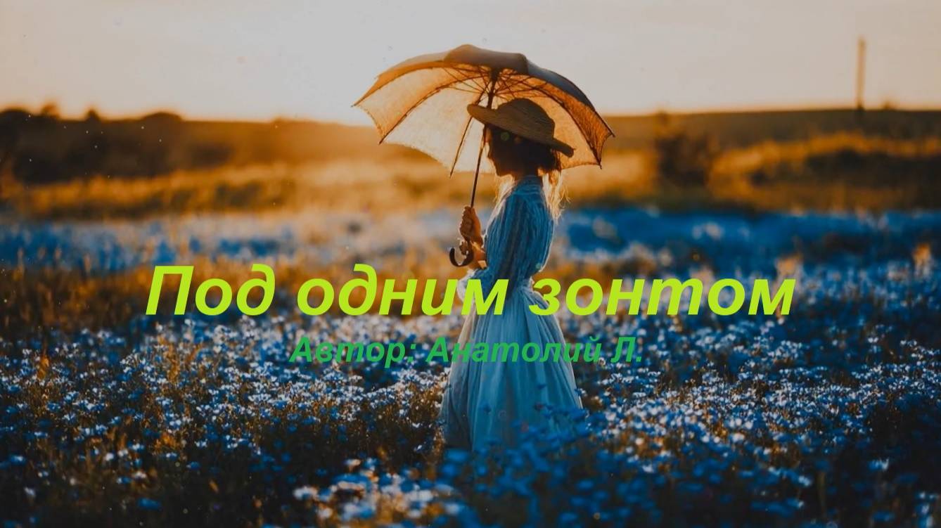 ПОД ОДНИМ ЗОНТОМ        Автор Анатолий Л.