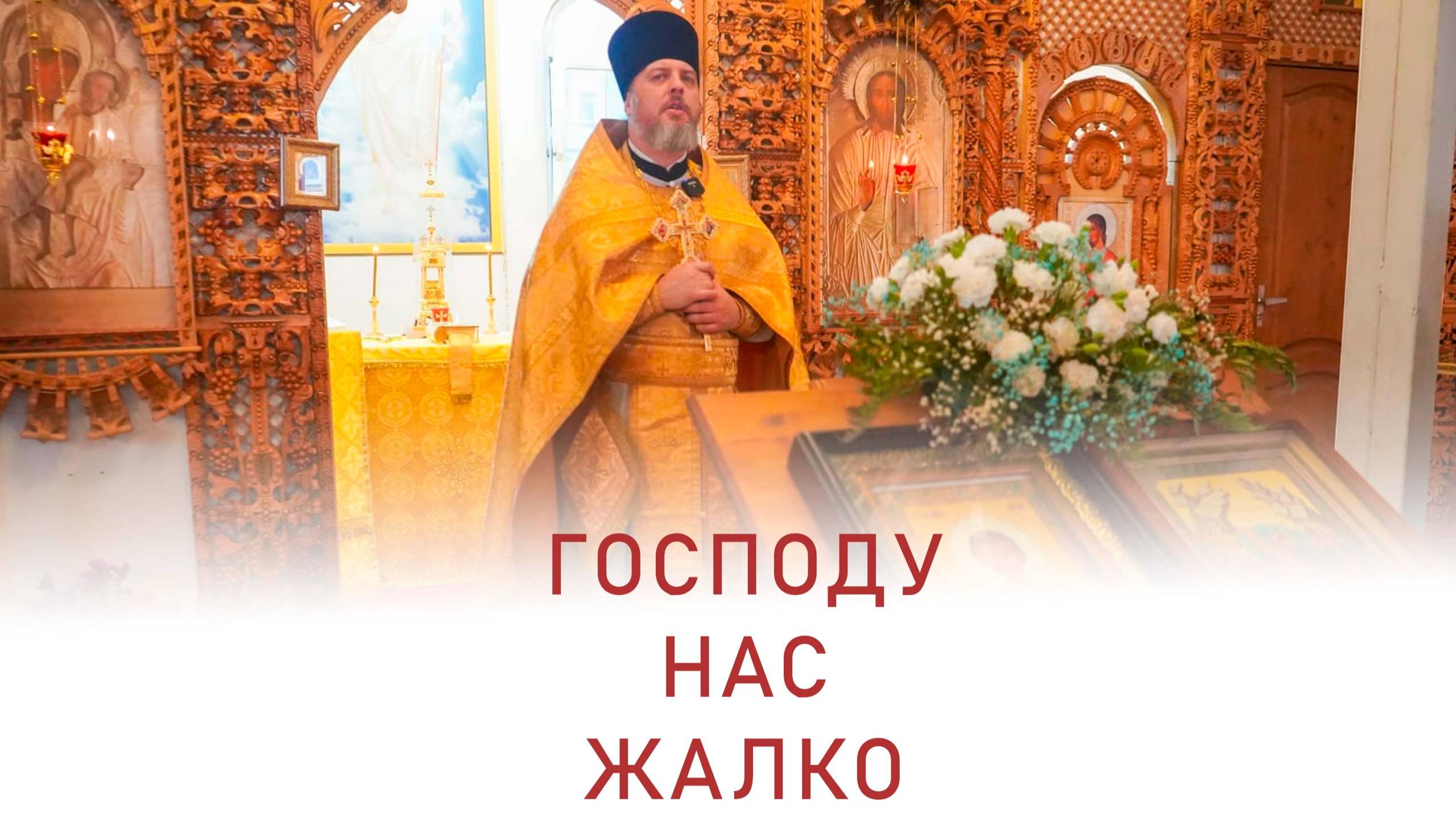 Господу нас жалко. Проповедь. Иерей Дмитрий Михайлюк.19 октября 2025 г.