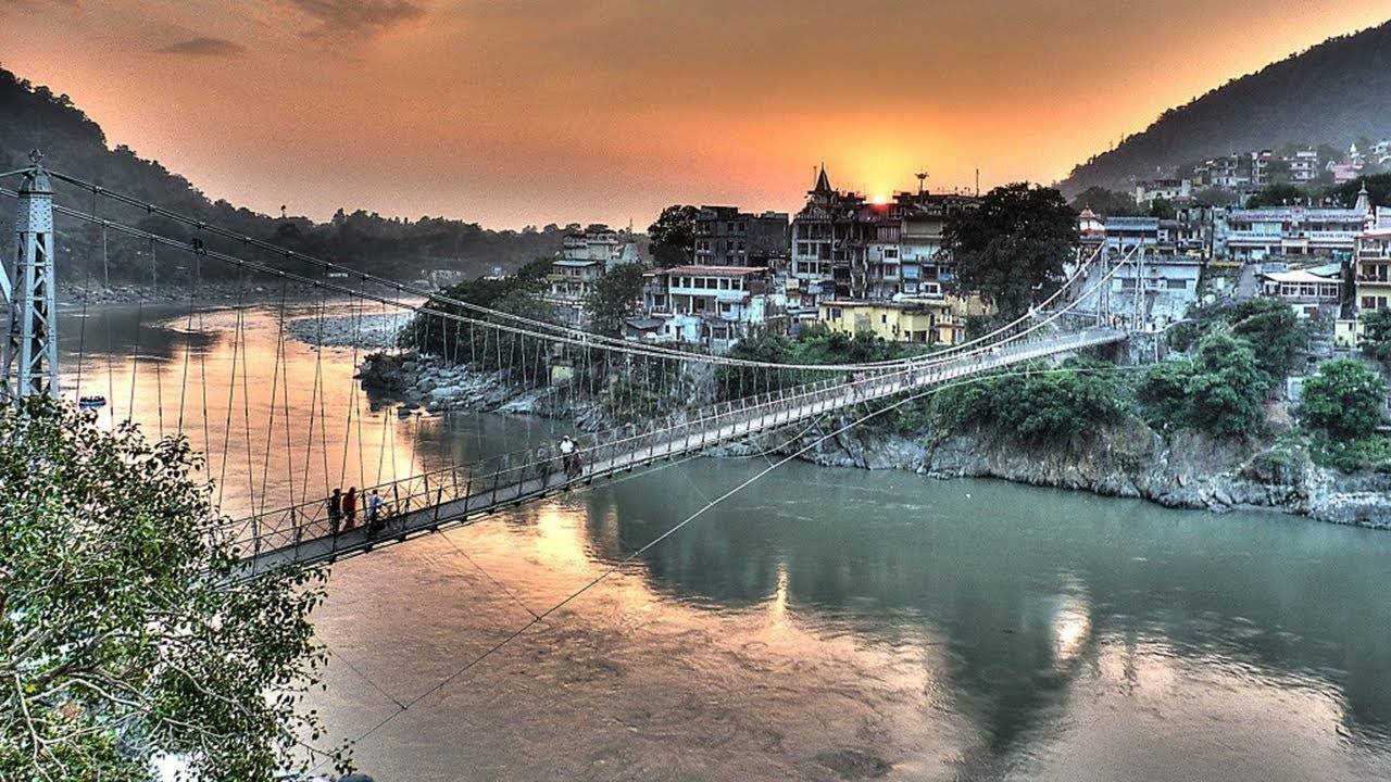 Путешествие, Индия, Ришикеш, река Ганг.