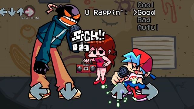 прохожу мой второй мод на фнф