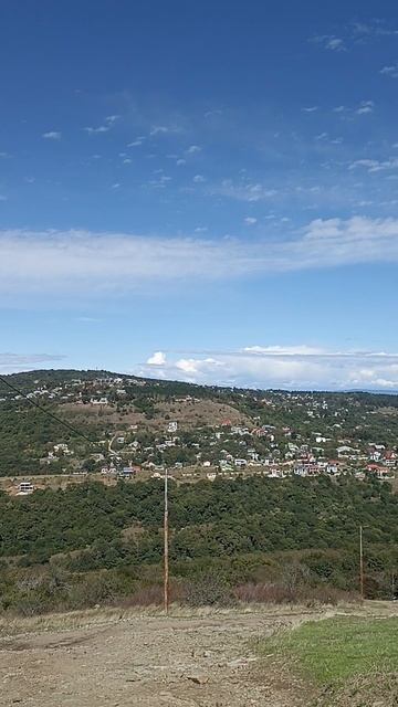 Панорама у подножия крепости Коджори (Грузия) 21.09.2025