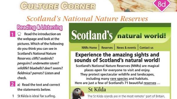 Spotlight 7, m.8d, culture, слова