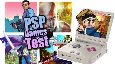 Тест игр с PSP на Anbernic RG35XX SP