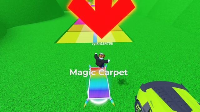 Лайфхак как получить летающий ковёр в Sprunki 3D Morphs