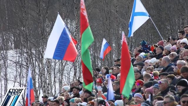 Мурманск 2024 год, биатлон: Антон Смольский, Анна Сола