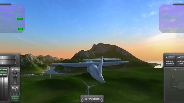 Посетил 4 аэропорта, печальный конец. Turboprop Flying Simulator