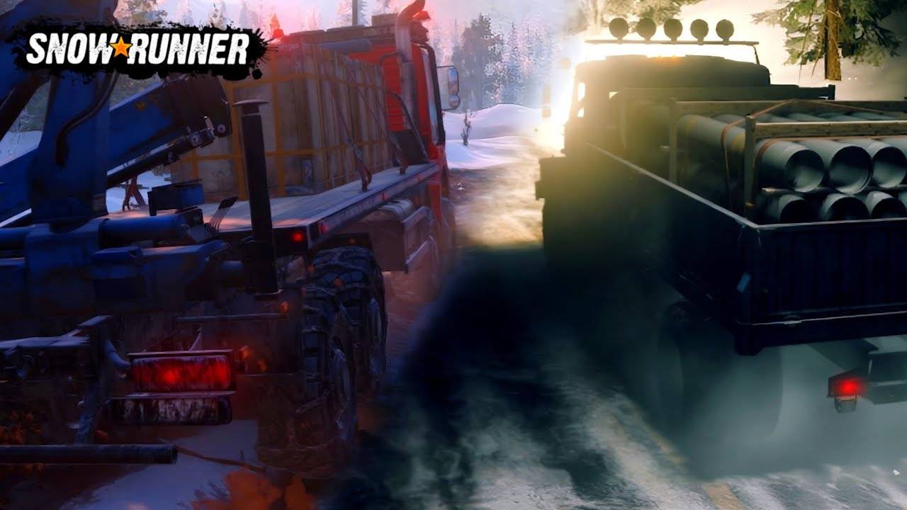 Турбопровод в горах ► SnowRunner #28