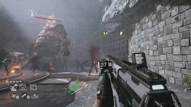 Bright Memory Гробница Добыть Артефакт Босс Бог Войны Син-Тяня Драка Финал #3