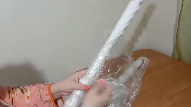 Распаковка посоха Деда Мороза