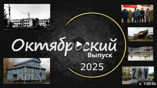2025 год. Октябрьский выпуск программы ЛодейноеВидеоПоле.