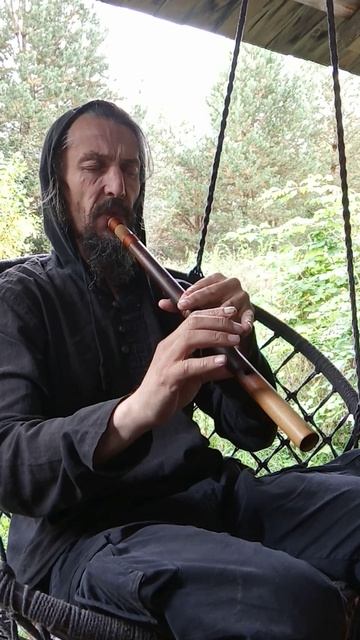 Импровизация на бамбуковой флейте cяо-ти