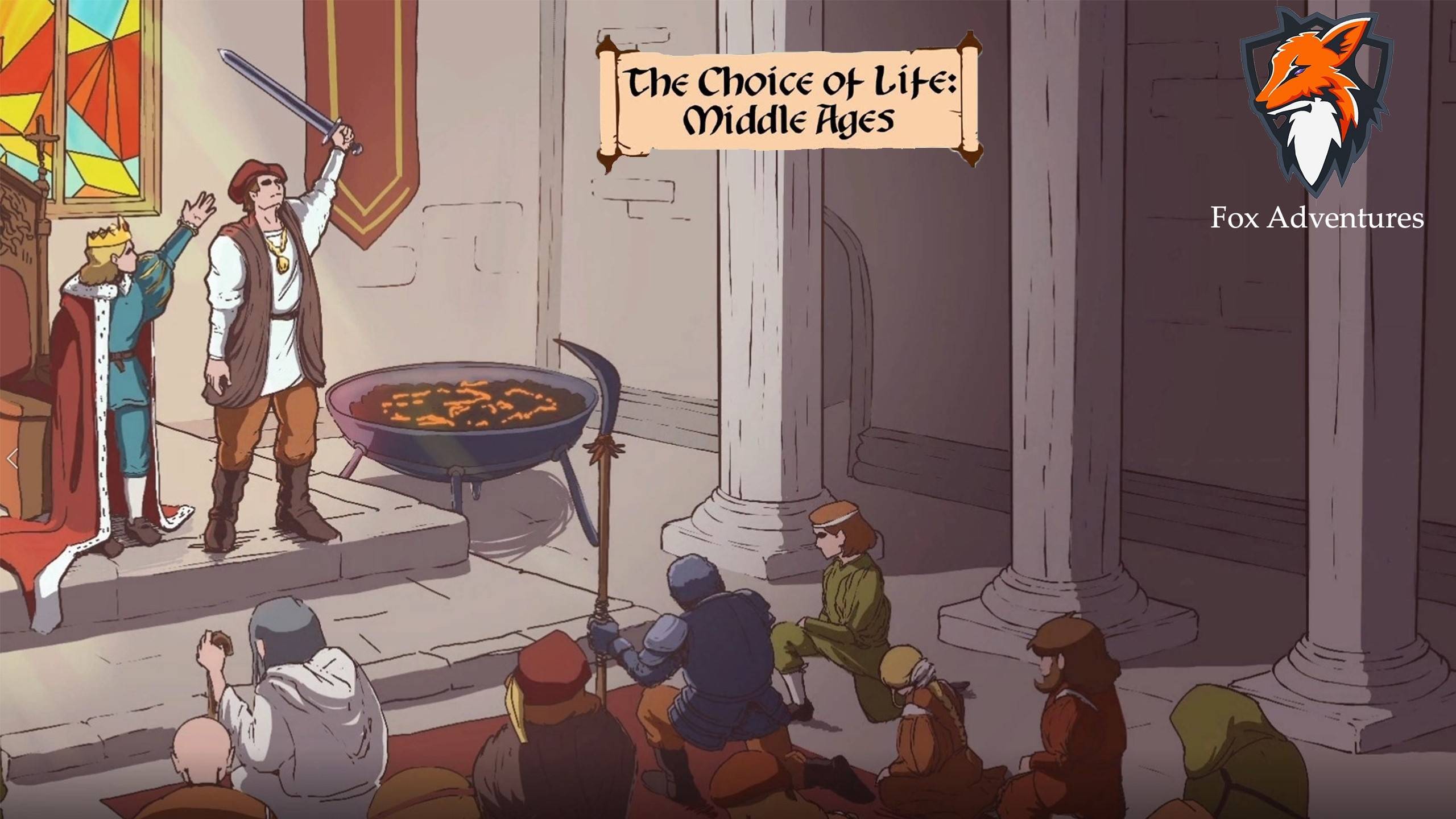Choice of Life Middle Ages Концовка #2 Герой королевства