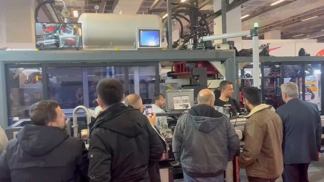 Выставка Eurasia Packaging - cкоростная термоформовочная машина AZ Form