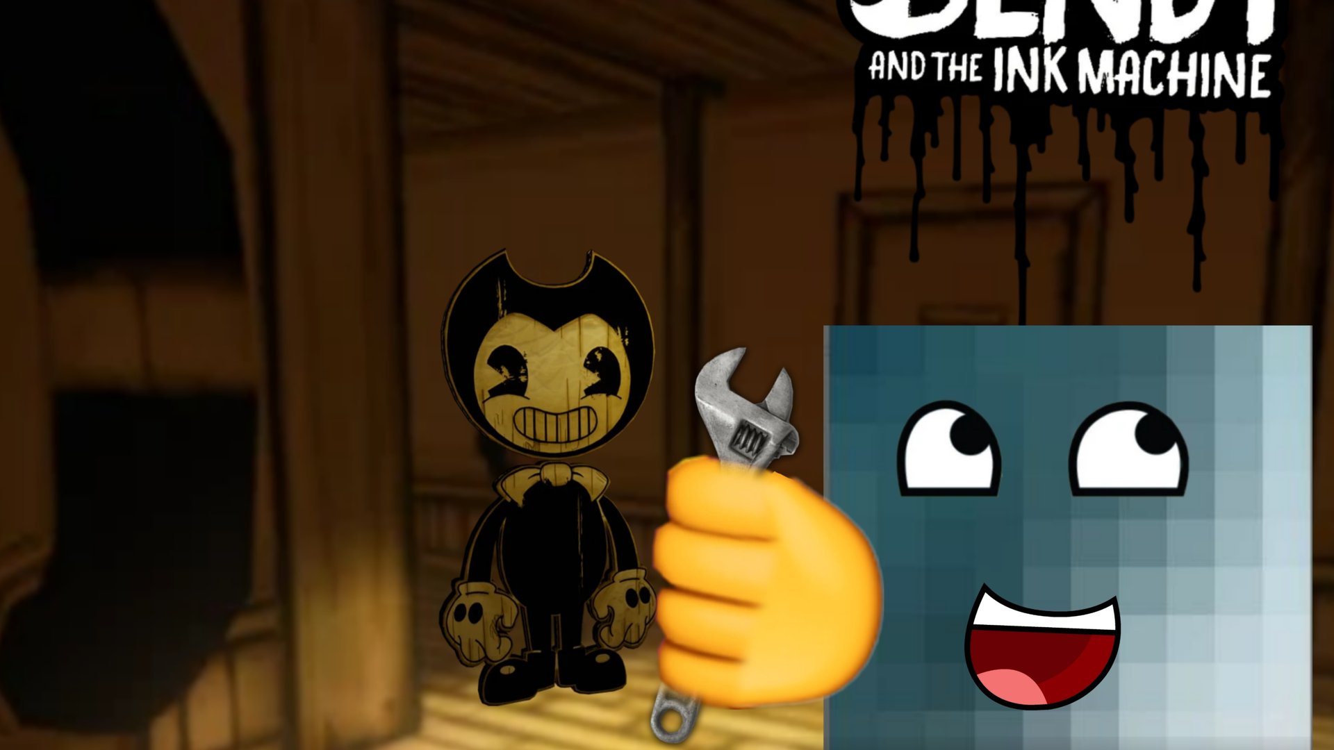 Играем в Bendy and the Ink Machine бенди 1# стрим