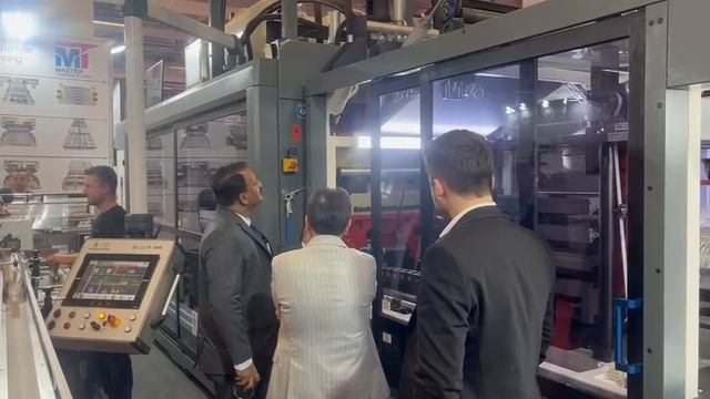 Выставка Eurasia Packaging - термоформовочная машина AZ Form