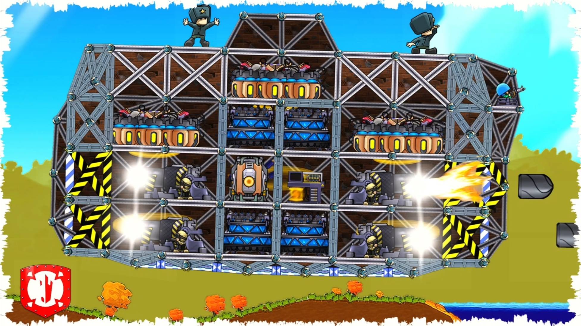 ЕЕ БОЯЛАСЬ ВСЯ ВРАЖЕСКАЯ КОМАНДА!!!! БОЛЬШЕ ЛЕТАЮЩИХ МАШИН В FORTS! #280