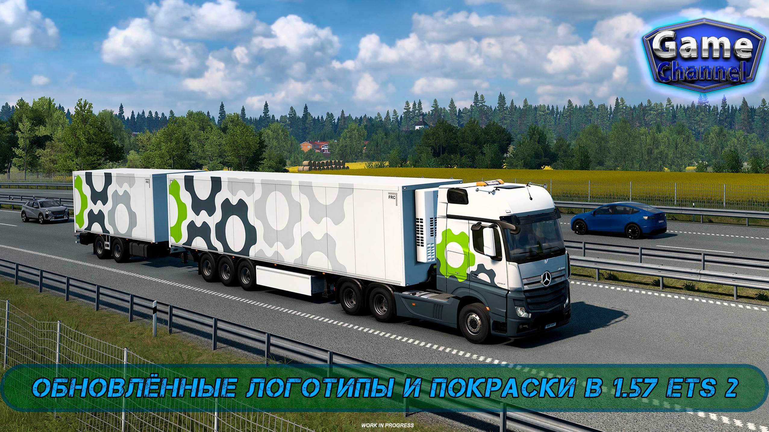 1.57 Euro Truck Simulator 2 — переработанные логотипы компаний и покраски