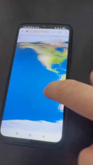 Мобильное приложение для макета глобуса