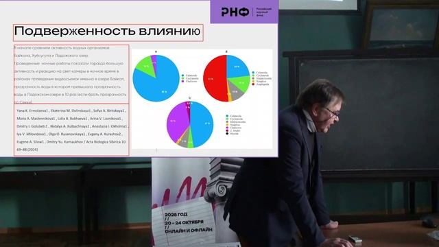 Всероссийский лекторий РНФ. Свет и байкальские гидробионты