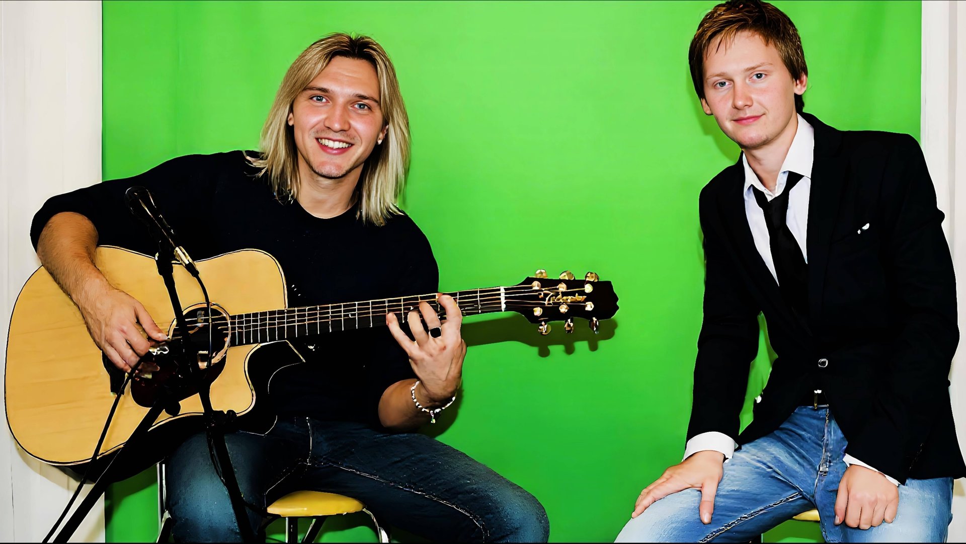 Пётр Елфимов - Просто лети (Музыкальное интервью «МузON», телеканал «Скиф», Витебск, 2010 г.)