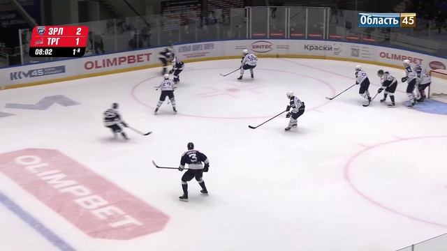 Хоккеисты «Зауралья» завершили домашнюю серию игр победой над «Торпедо-Горький»