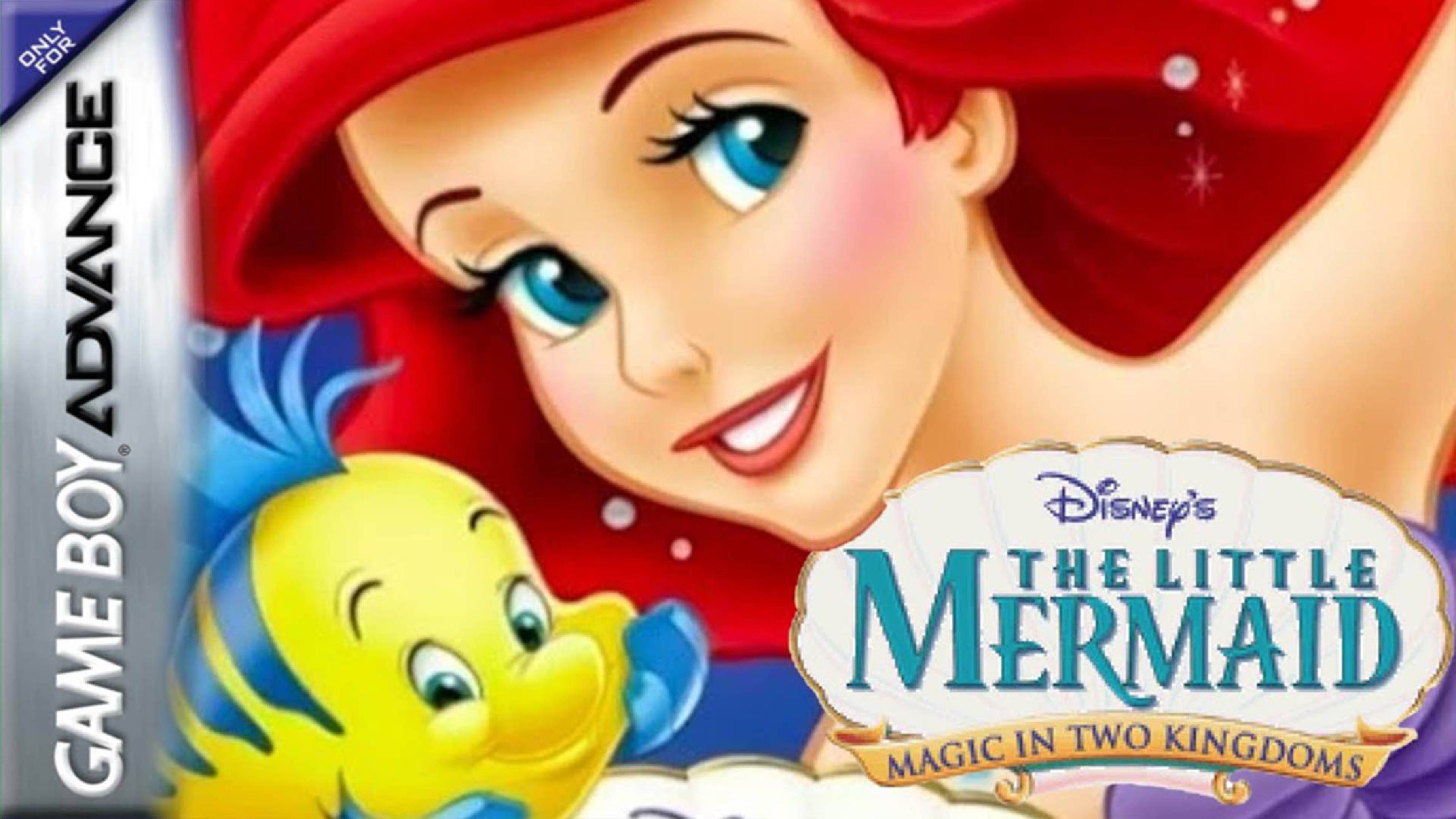 Little Mermaid Magic in two kingdoms (Русалочка) | Game Boy Advanced | Прохождение одним видео