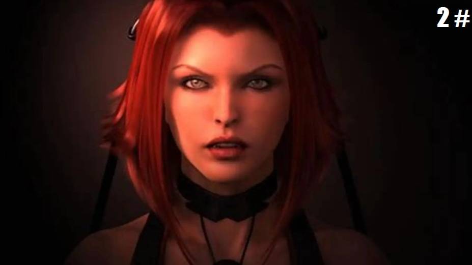 Прохождение BloodRayne Terminal Cut 2 # (Новый босс с пулеметом на рельсах)