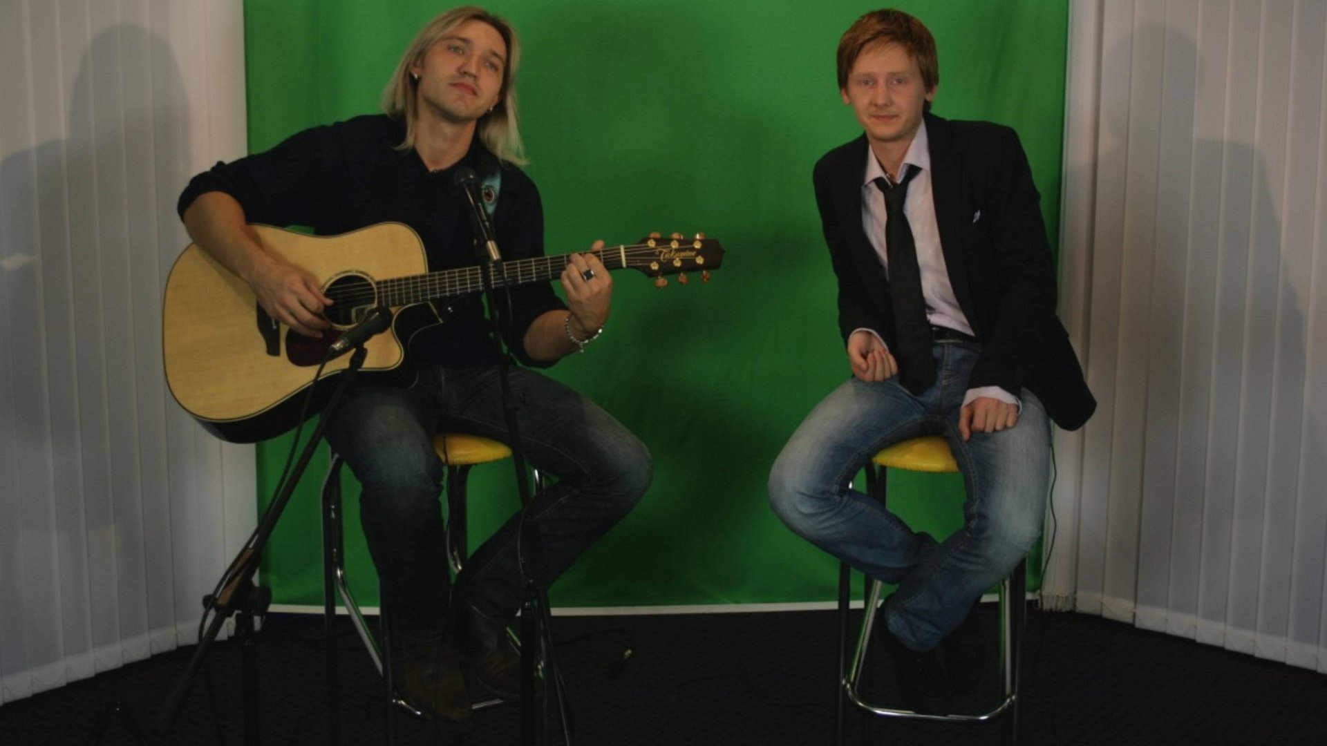 Пётр Елфимов - Музыкальное интервью «МузON» (Телеканал «Скиф», Витебск, 2010 г.)