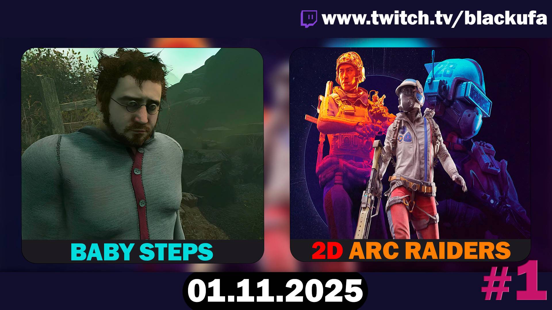 Baby Steps ﹥ 2D Ark Raiders с @Artgameslp #1 [01.11.25]