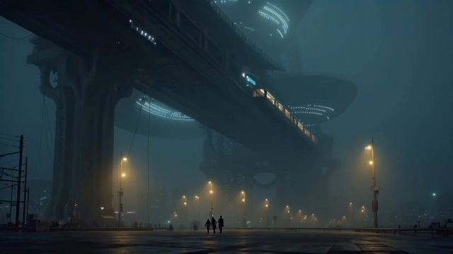 Relaxing Sci Fi Music for Study & Focus ~ Deep Space Ambient ｜ Future City Chill Vibes