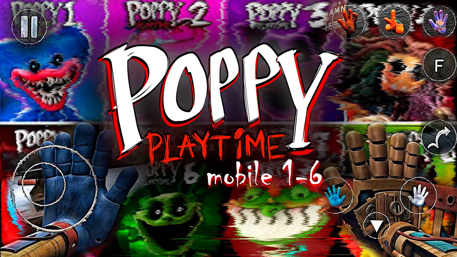 Poppy Playtime Chapters 1 2 3 4 5 6 Mobile - Полное Прохождение и ВСЕ Концовки #53