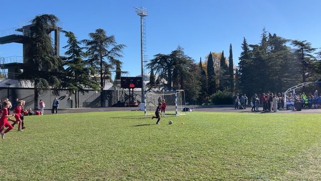 01.11.2025 года. СШ №3 "Севастополь-1" - ДФШ "Адвир"-красные. 1 тайм