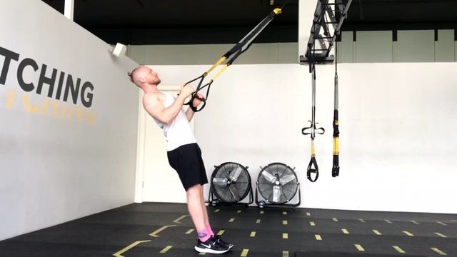 TRX Low row