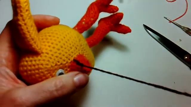 Мимимишки Цыпа, ч.2. Mimimishki Tsypa, p.2.  Мастер класс вязания крючком.