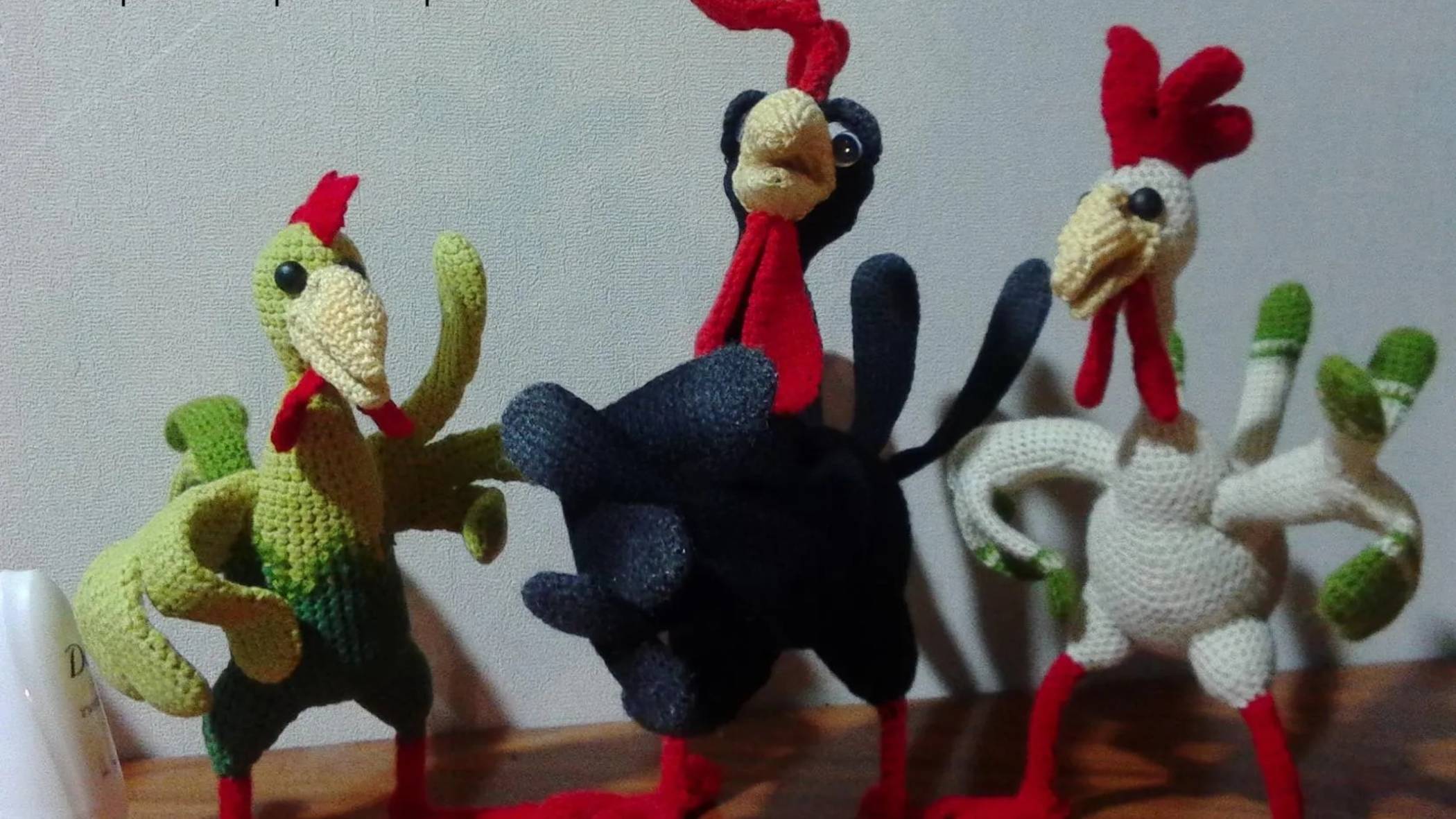 Самый шикарный петух! ч.1.The most chic cock! p.1. Amigurumi. Crochet.