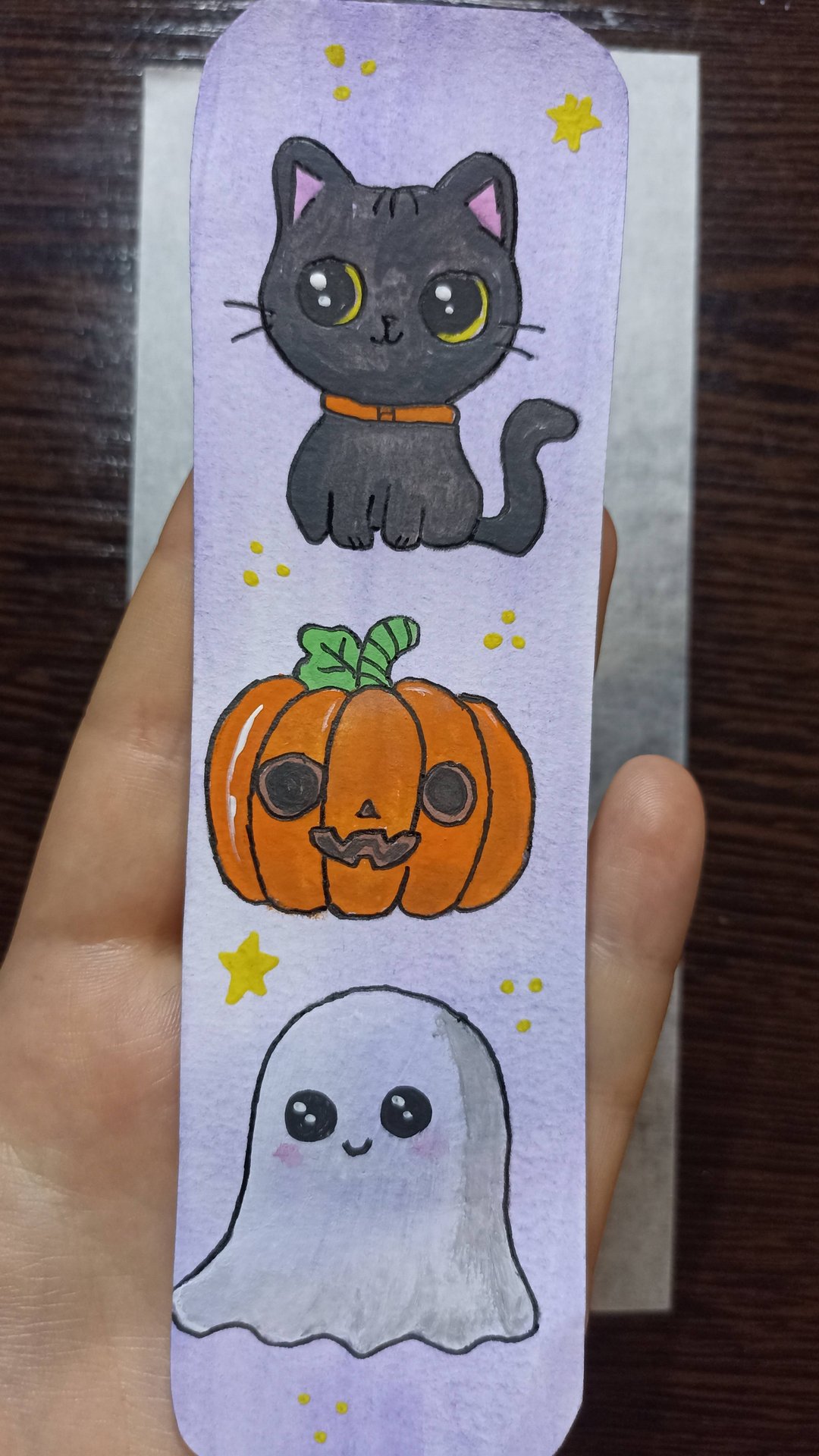 Рисунок гуашью / Ещё немного Хэллоуина