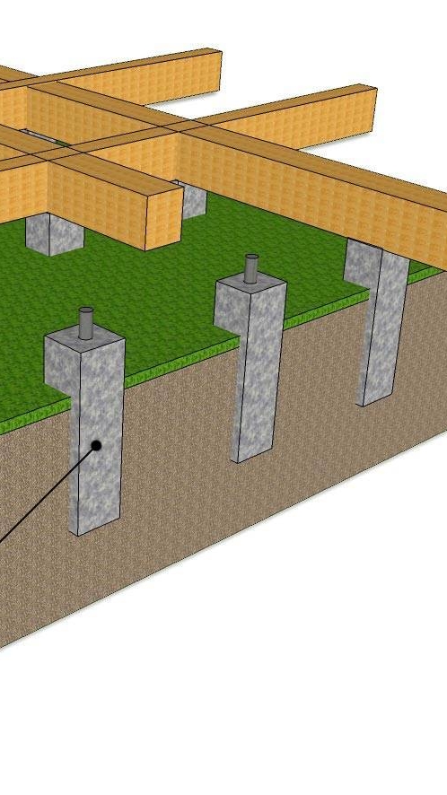 Дешёвый  фундамент свои руками.