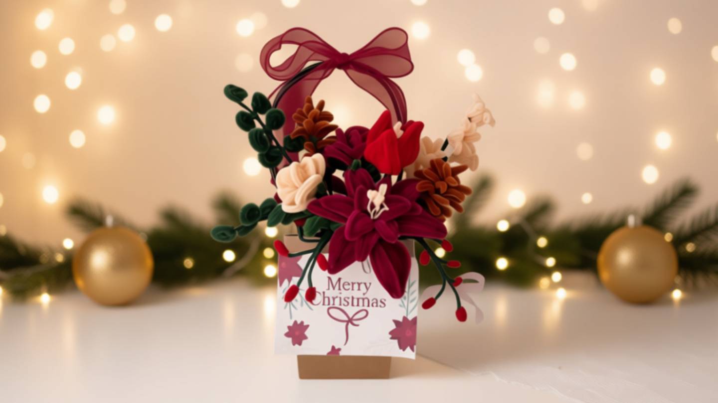 БУКЕТ УМИРОТВОРЕНИЕ ИЗ СИНЕЛЬНОЙ ПРОВОЛОКИ