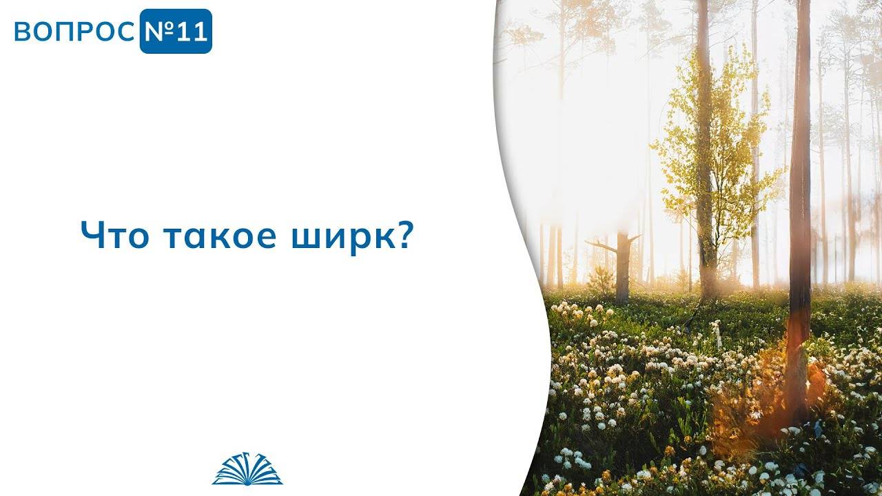 Вопрос № 11. Что такое ширк? | Абу Яхья Крымский