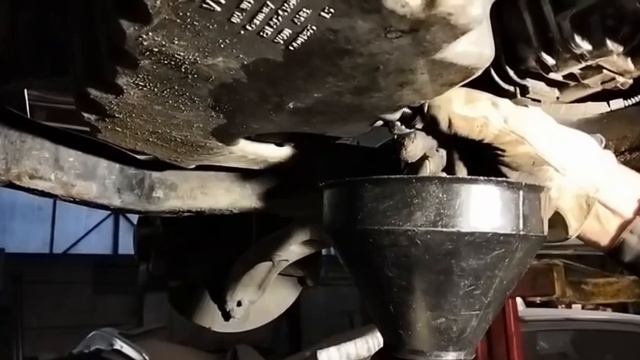 Сливаем Zero Mileage Mechanic 5W30 с двигателя VW Caravelle, отправляем в лабораторию на анализ