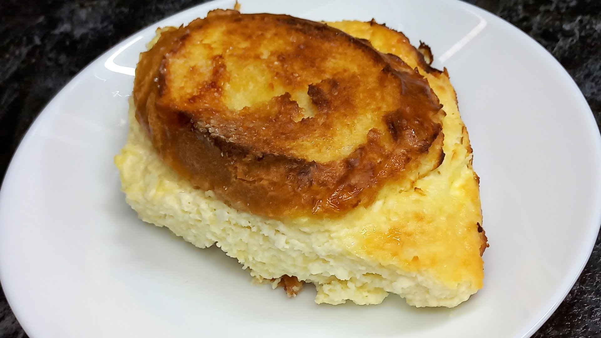 Запеканка из творога и хлеба, это вкусно🙂👍