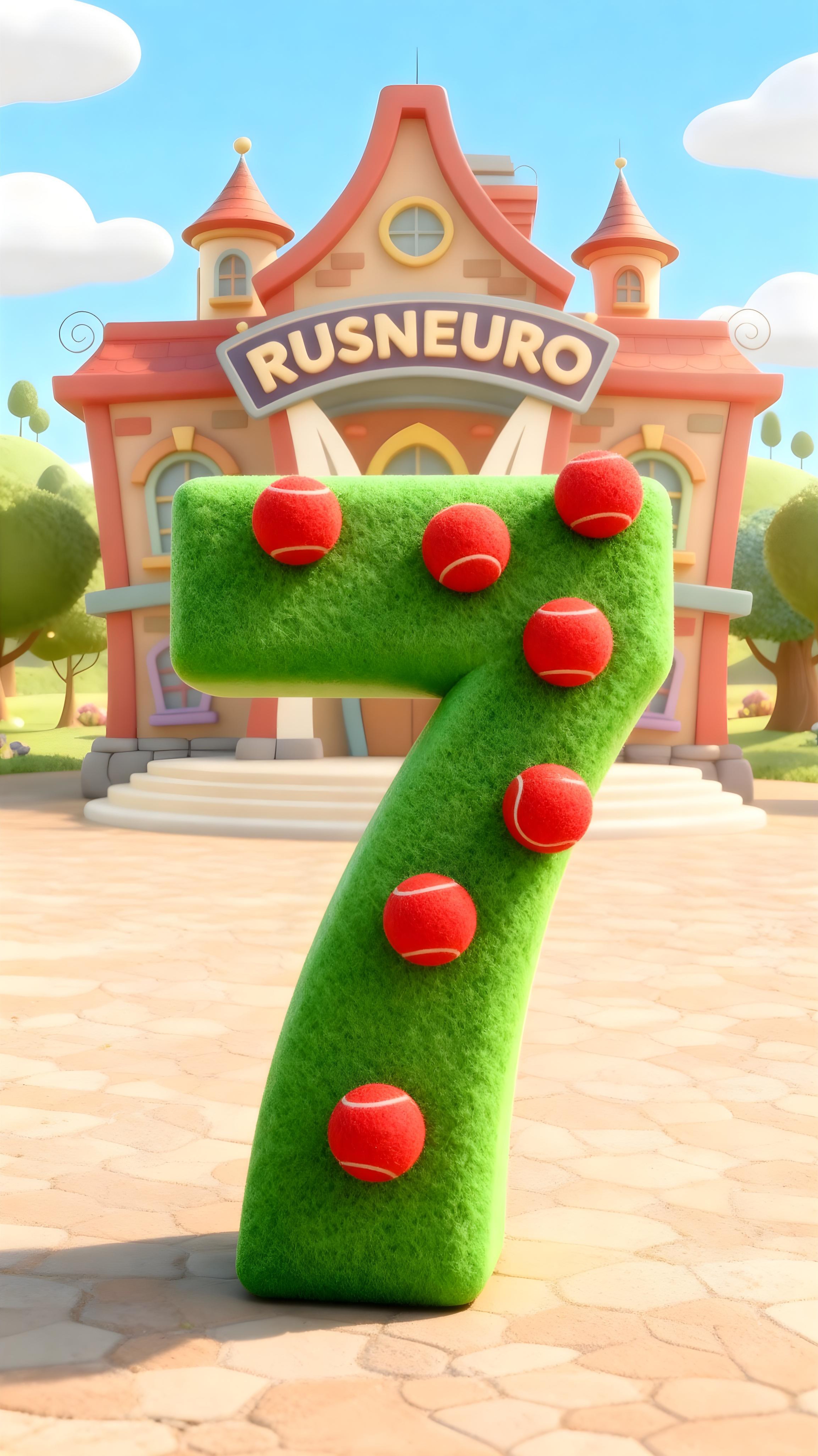 Учим цифры для малышей | Цифра 7 | Семь мячиков #дети #цифры #обучениедетей #детям