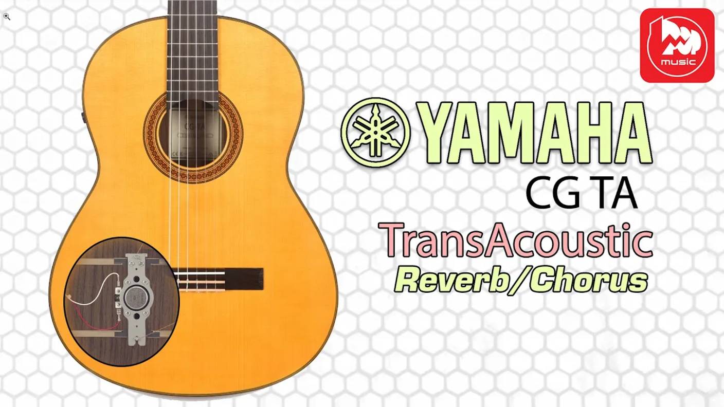 YAMAHA CG-TA - классическая гитара серии TransAcoustic
