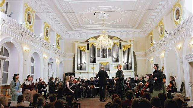 "Евгений Онегин" в ННГК (начало) — Ф. Биязова, Э. Кильдеева, К. Шишкина, К. Марущак