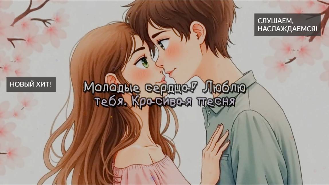 Новый хит! МОЛОДЫЕ СЕРДЦА. Люблю тебя. Красивая, душевная песня. Песня. На свадьбу. Любовь. Вальс