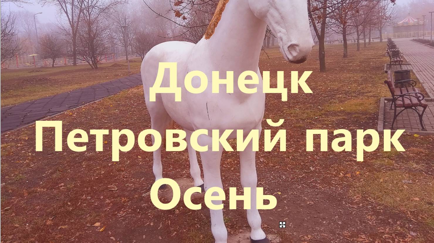 Донецк. Петровский парк. Осень