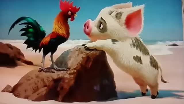 Грустный поросенок Пуа, ч.1.  The sad pig Pua, р.1.  Amigurumi. Crochet.  Амигуруми.