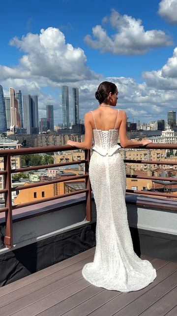 Свадебное платье Эда из коллекции «Vela» 2026 от бренда Gabbiano