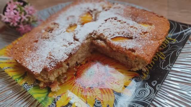 Банановый кекс ароматный и очень вкусный.