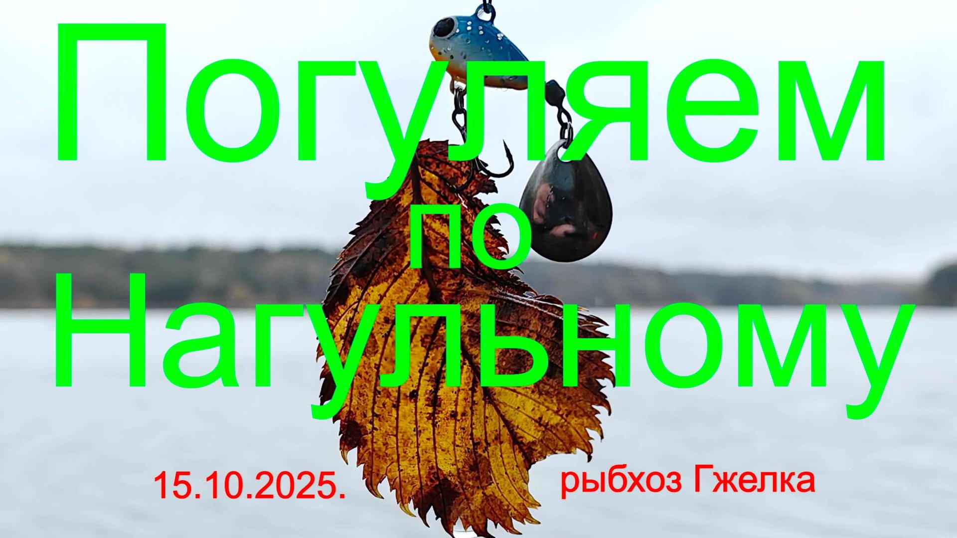 Погуляем по Нагульному. 15.10.2025. Рыбхоз Гжелка. Рыбалка в Подмосковье.
